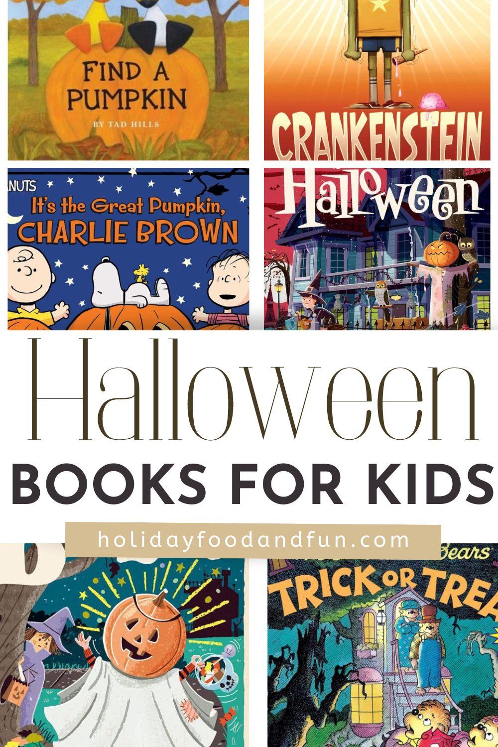Halloween Books for Kids - Holiday Food and Fun