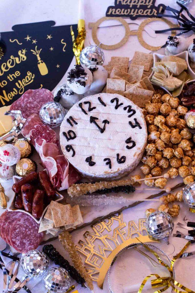 New Year's Eve Charcuterie Board - Holiday Food and Fun