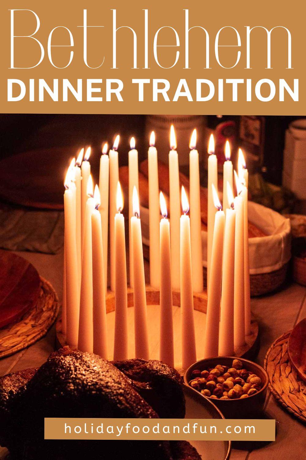 Christmas Bethlehem Dinner Tradition (with ideas and menu)