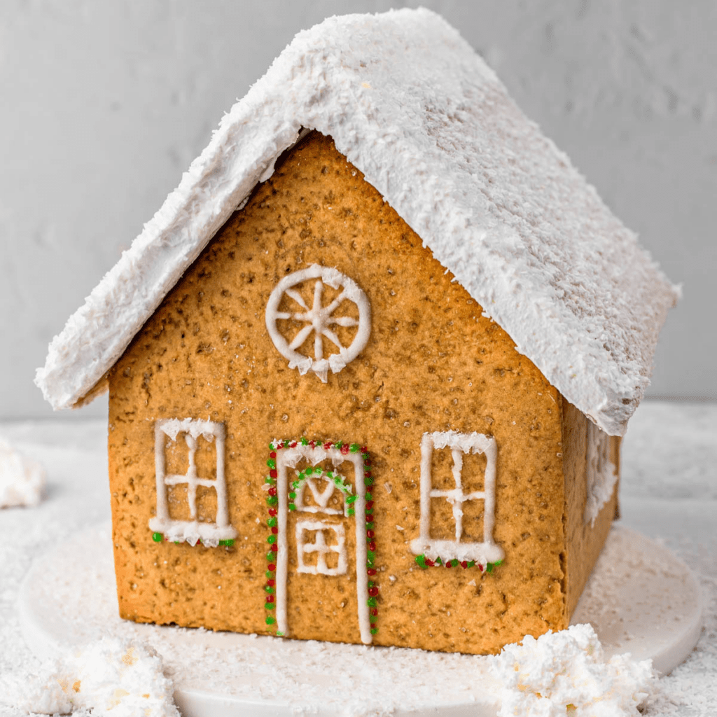 Homemade Gingerbread House Recipe (that anyone can make!)