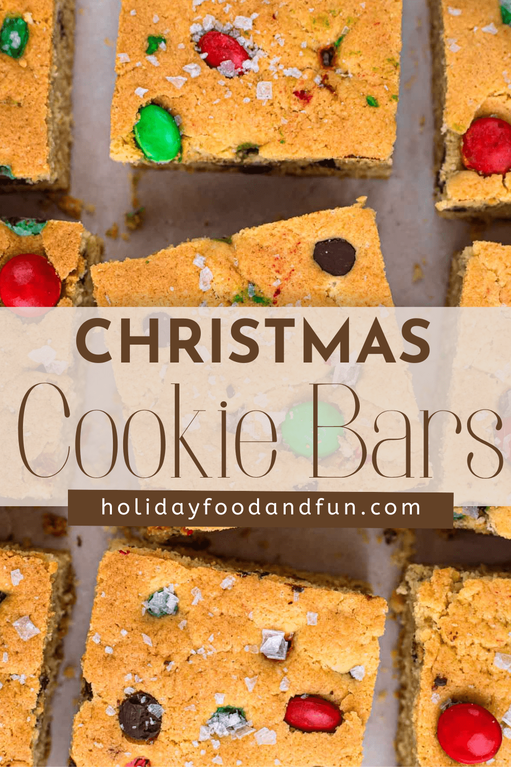 Christmas Bar Cookies - Holiday Food and Fun