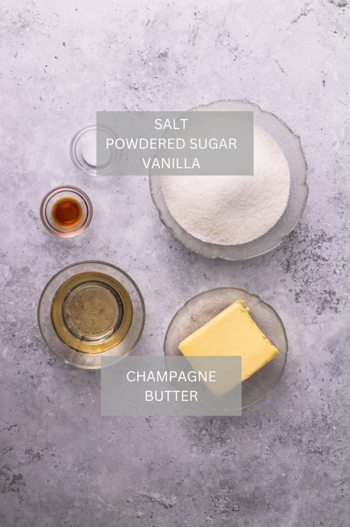 5-Minute Bubbly Champagne Frosting - Holiday Food and Fun